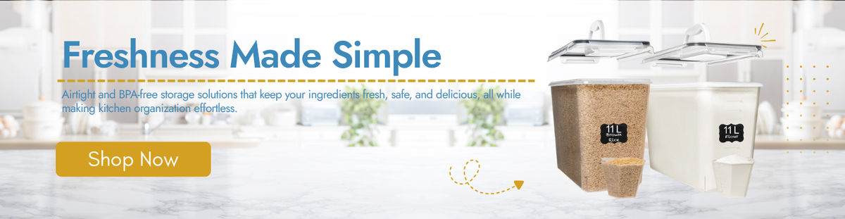 Airtight Rice Container by Shazo - Fresh Storage Solutions | Shazo